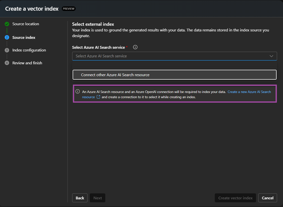 using azure ai search with ai foundry hosted OpenAI base models | Sagar’s Blog